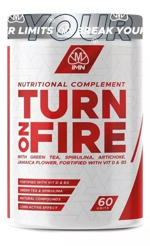 Turn on Fire - 60 cápsulas – FITPLAN360X